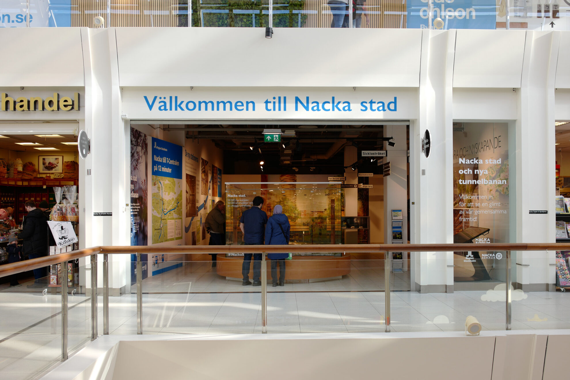 Välkommen till öppet hus för station Nacka
