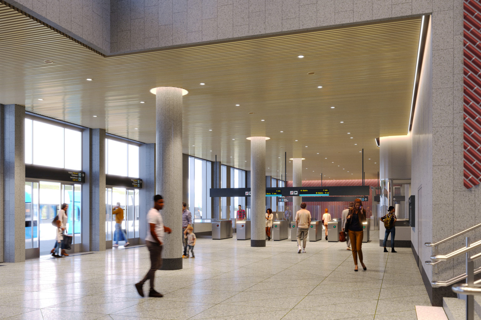 See the stations of the future today