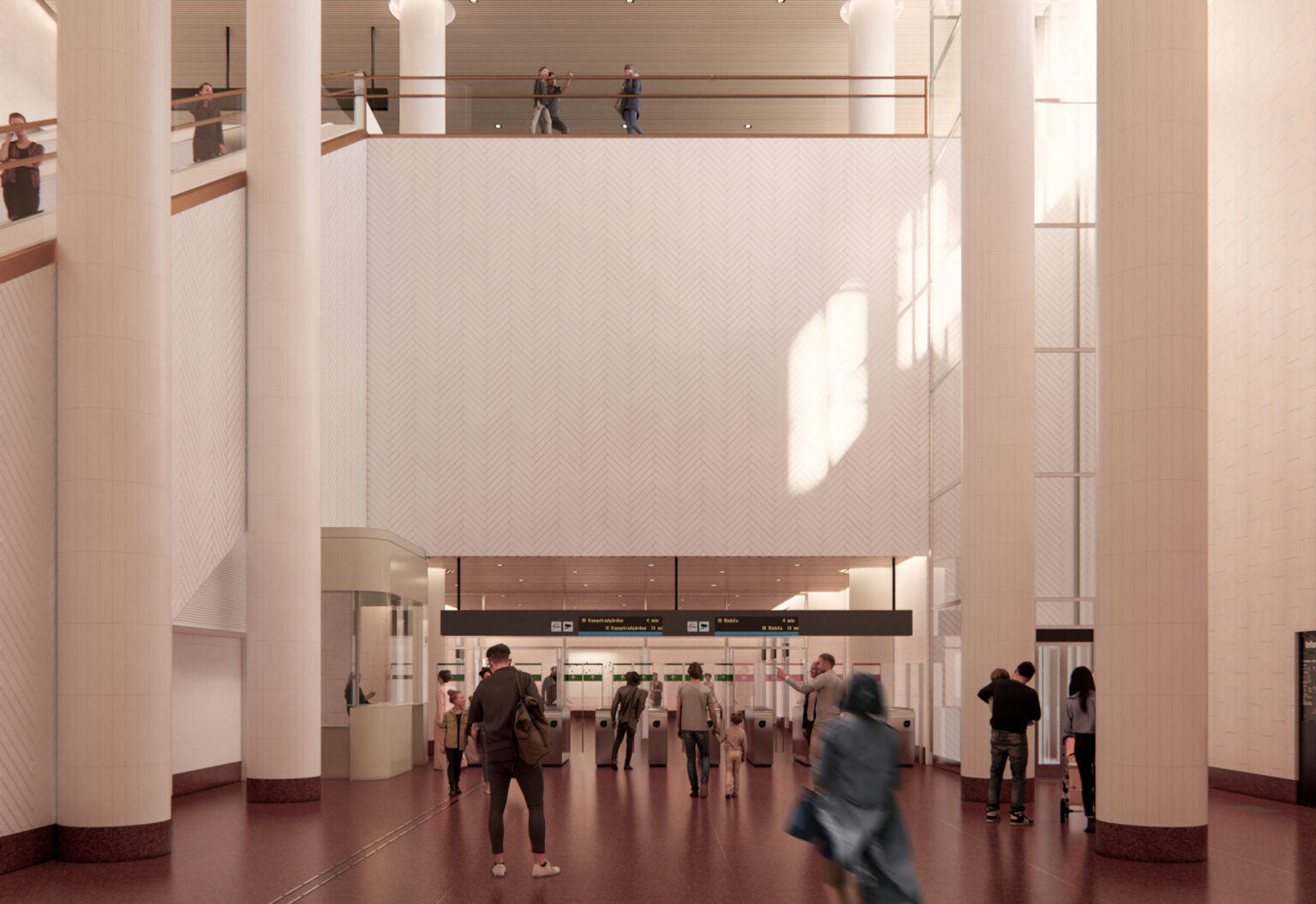 Nya tunnelbanan – Stationer – Nacka